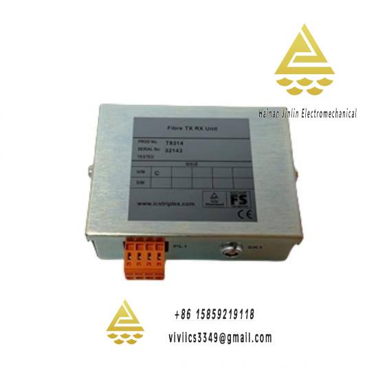 ICS Triplex T8314 Trusted Fiber TX RX Unit, Module Card Controller ...