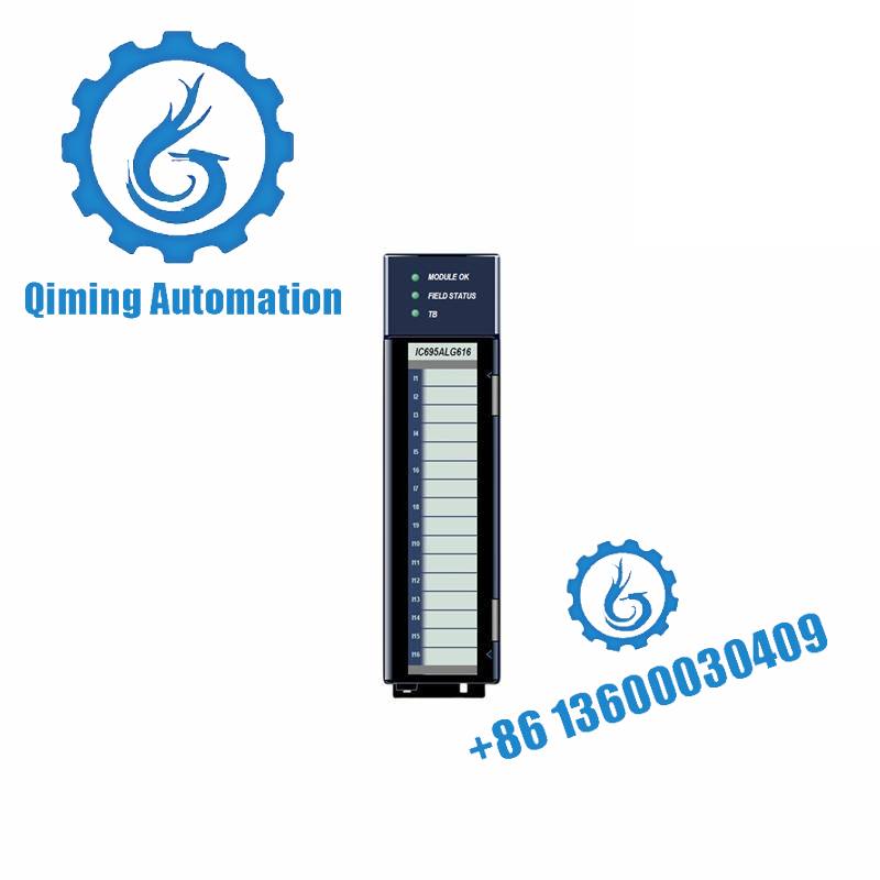 GE Fanuc IC695ALG616 Analog Input Module, High-Density 16-Channel Module for Industrial Control ...