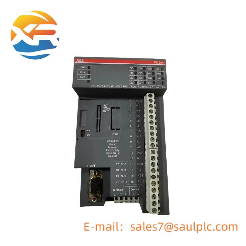 ABB PM564-R-AC Digital Module with Integrated Communication Interface and I/O Control - www ...