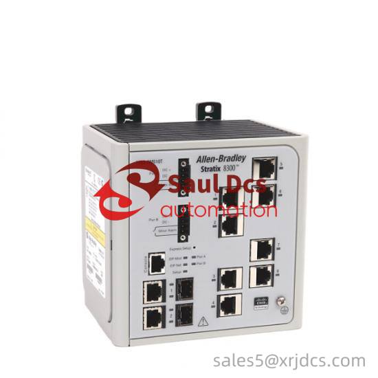 Rockwell Automation Stratix 8300 10 Port Ethernet Switch 1783-RMS10T ...